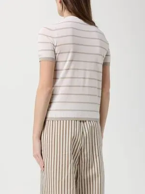 Max Mara Striped T-shirt - Beige
