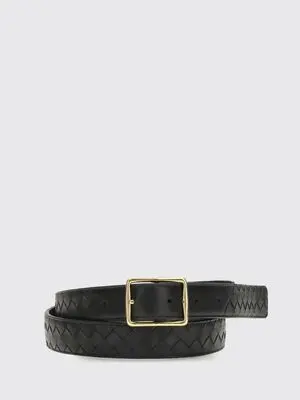Bottega Veneta Woven Belt - Black