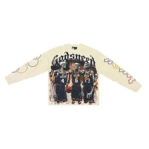 GODSPEED Dreamteam 24 Long-sleeve T-shirt - Cream