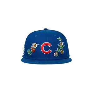 New Era X Takashi Murakami 9fifty Cubs Snapback Hat - Blue
