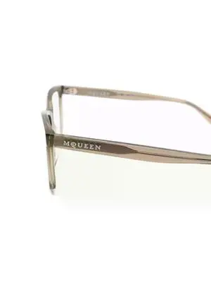 Alexander McQueen Rectangle Frame Eyeglasses