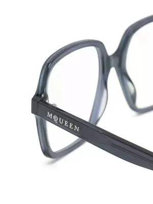 Alexander McQueen Geometric Eyeglasses