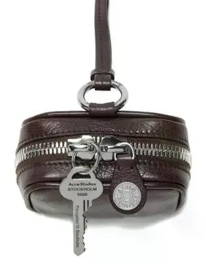 Acne Studios Zip Leather Headphones Case