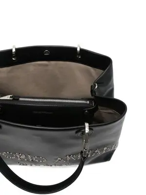 Emporio Armani Myea Medium Shopper - Black