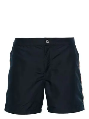 Paul Smith Striped Swim Shorts - Blue