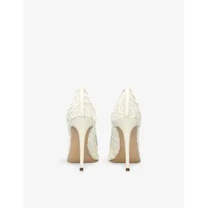 Casadei Julia 100 Lace Heels