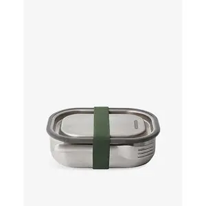 BLACK+BLUM Small Stainless Steel Lunch Box 20cm - Olive