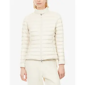 Moncler Cinched-waist Shell-down Jacket