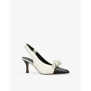 Chloé Alba Sling-back Leather Heeled Courts