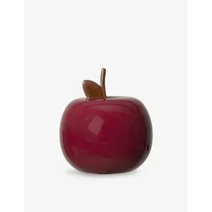 FERM LIVING Apple Stoneware Money Bank 13cm - Red