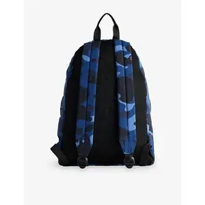 A BATHING APE Camo Shark Woven Backpack