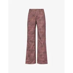 Peachy Den Mid Rise Pants For Women