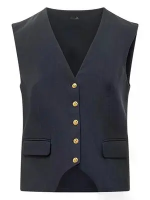 Pinko V Neck Vests For Women