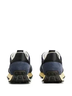 TOD'S Panelled Lace-up Sneakers - Blue