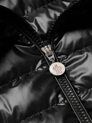 Moncler Lauros Quilted Down Jacket - Black