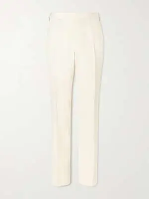 LARDINI Straight-leg Trousers - Beige