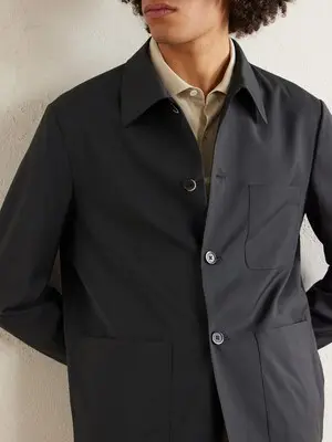 Barena Venezia Virgin Wool Overshirt - Gray