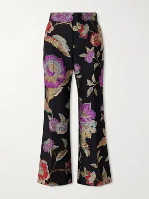 Valentino Garavani Floral Pants For Women