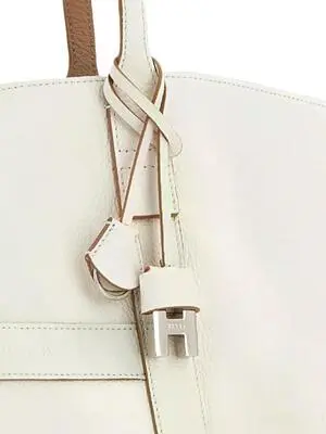 Hogan Initial Charm Strap Tote