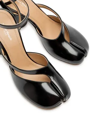 MAISON MARGIELA Tabi 80 Patent Leather Sandals