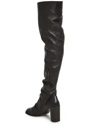 LEMAIRE 80 Leather Over-the-knee Boots