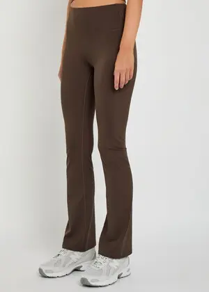 Vuori All The Feels Flared Stretch-jersey Leggings