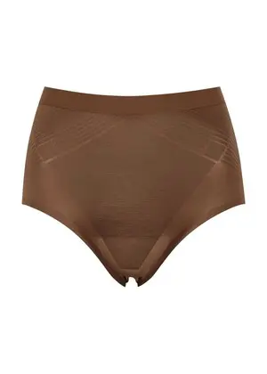 Spanx Thinstincts 2.0 High-waist Briefs - Brown