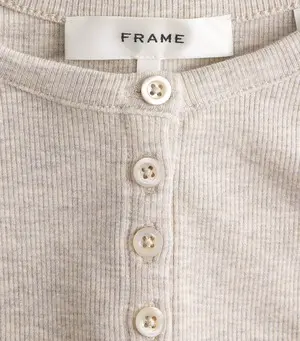 FRAME Modal-blend Button-up Cardigan