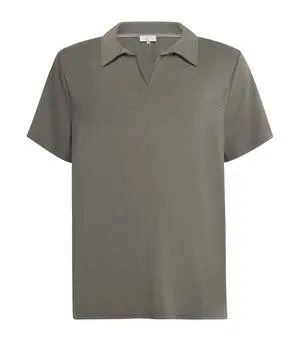 HOMEBODY Open-collar Lounge Top