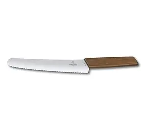 VICTORINOX Swiss Modern 8.5' Bread Knife, Walnu T - One-color
