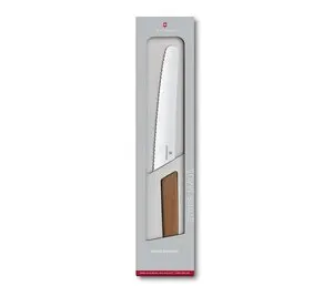 VICTORINOX Swiss Modern 8.5' Bread Knife, Walnu T