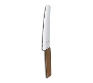 VICTORINOX Swiss Modern 8.5' Bread Knife, Walnu T