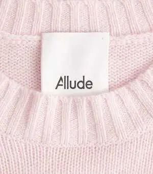 ALLUDE Cashmere Crew-neck Sweater