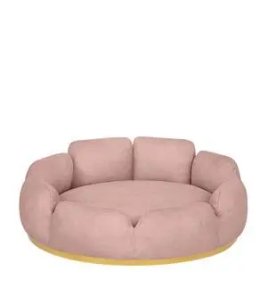 LOOTY Small Camelia Dog Sofa - Pink