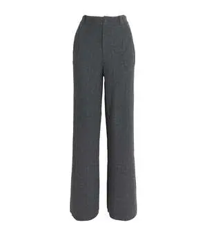Women's Wool Trousers