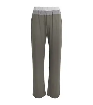 HOMEBODY Two-tone Lounge Trousers
