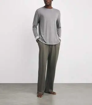 HOMEBODY Two-tone Lounge Trousers