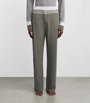 HOMEBODY Two-tone Lounge Trousers