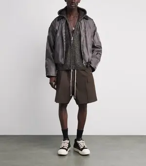 Rick Owens Bela Cargo Shorts - Brown
