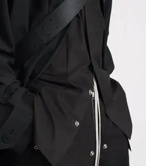 Rick Owens Cotton Fog Overshirt