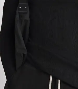 Rick Owens Virgin Wool Ribbed Lupetto Sweater