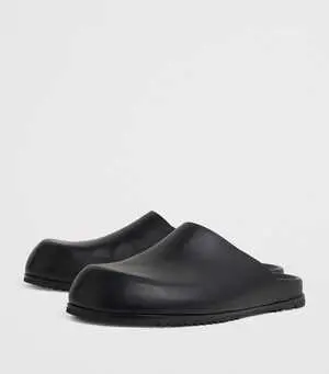 Rick Owens Leather Granola Mules