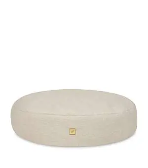 LOOTY Small Organic Pet Pouf - Beige