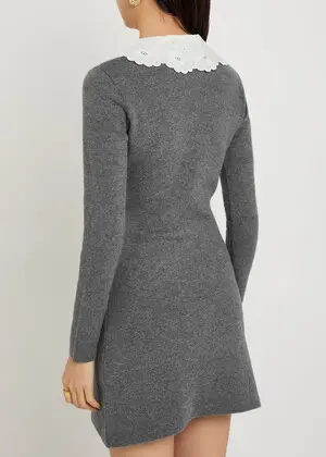 SELF-PORTRAIT Knit Mini Dress