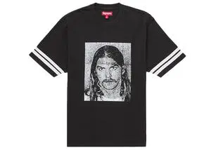 Supreme Dash Snow Short Sleeve Top - Black