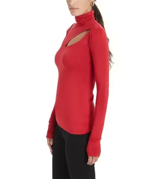 MARCELLA Dahlia Top - Red