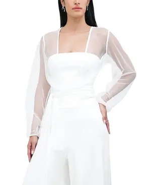 MARCELLA Verona Bolero - Off White Mesh