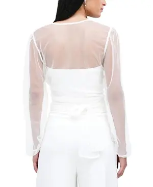 MARCELLA Verona Bolero - Off White Mesh