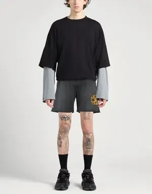 Amiri Cotton Fleece Athletic Shorts