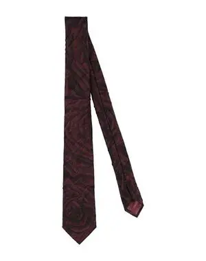 Emporio Armani Jacquard Neck Tie - Red